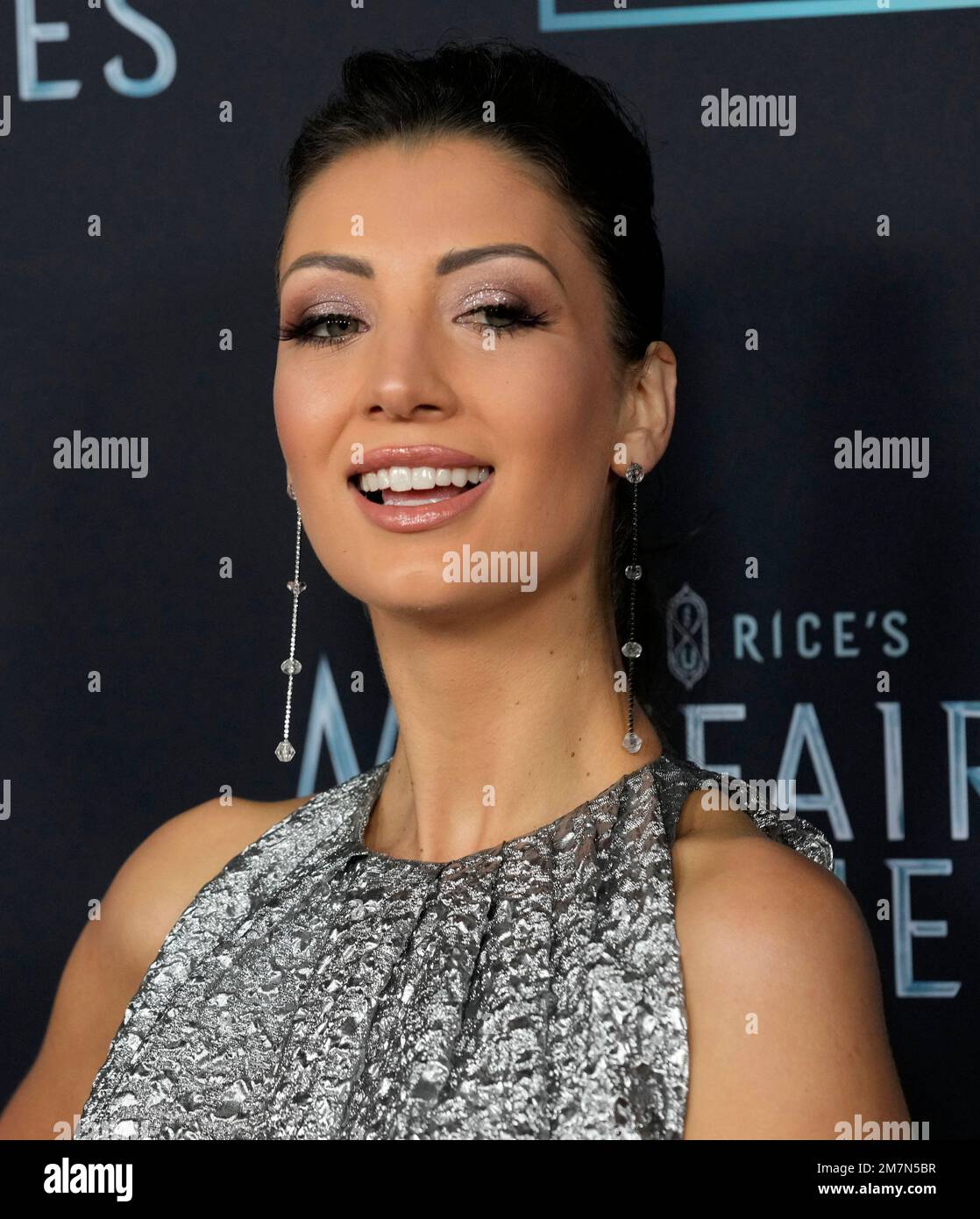 Cameron Jade Inman poses at the premiere of the AMC television series ...