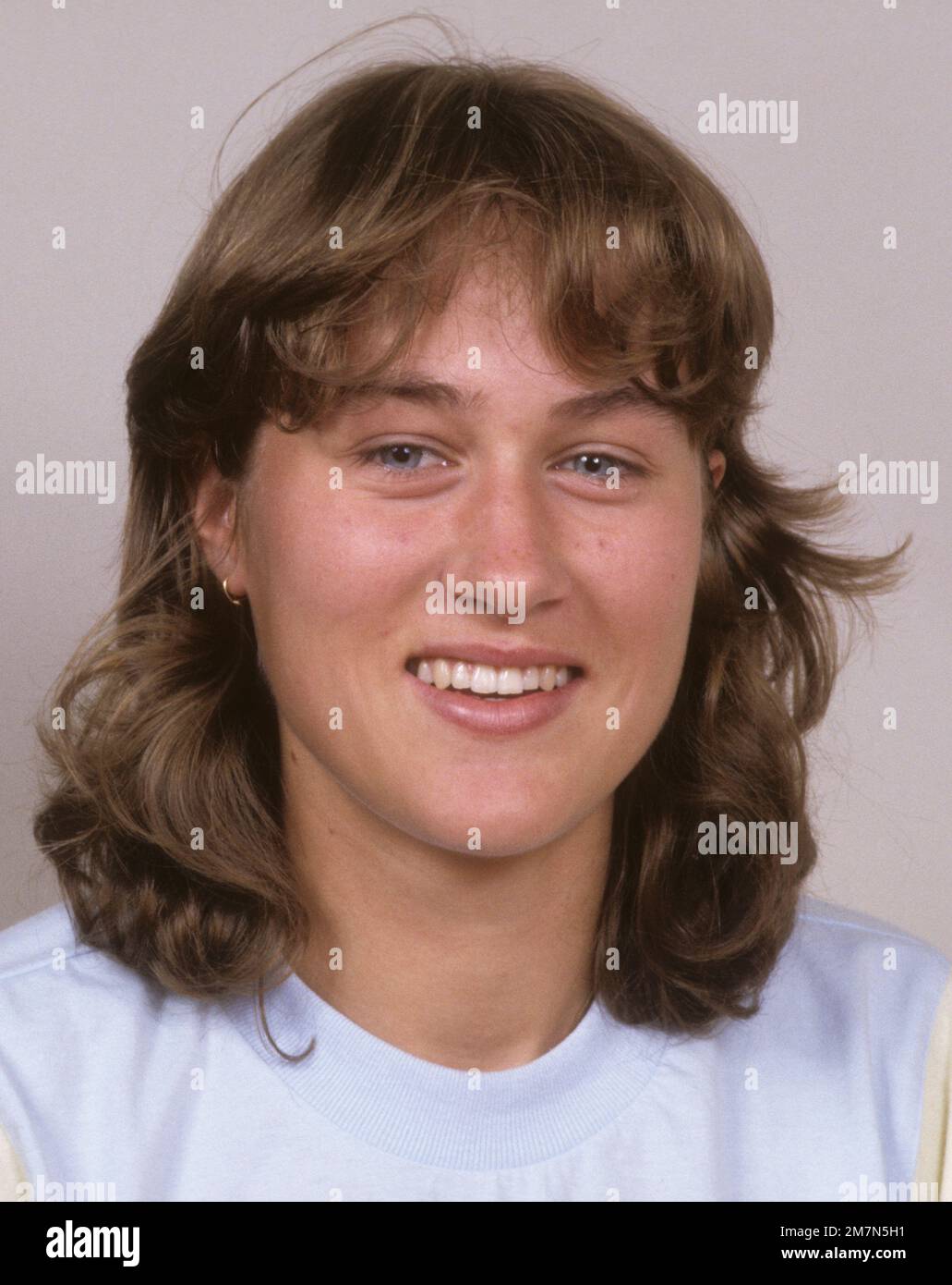 MARIA FERNSTR…M Swedish short hurdle athlete Stock Photo - Alamy