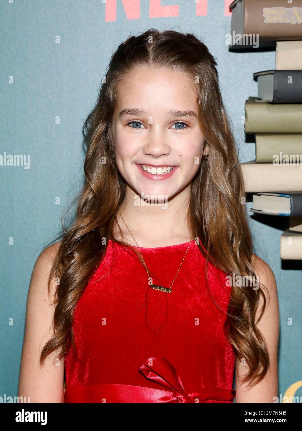 Actor Alisha Weir attends a special screening of Roald Dahl's "Matilda ...