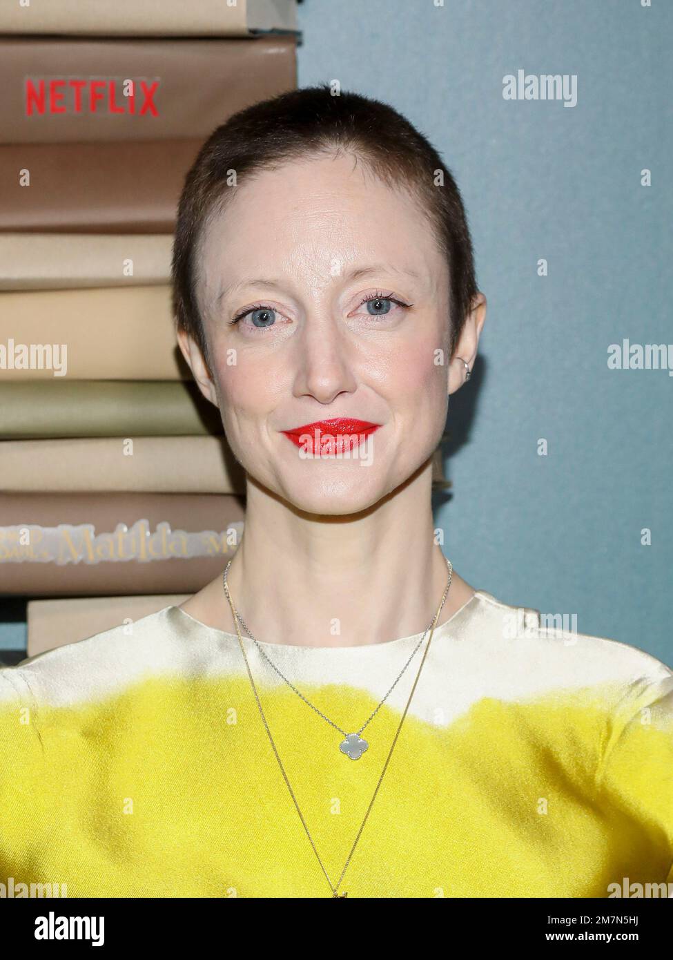 Actor Andrea Riseborough attends a special screening of Roald Dahl's ...