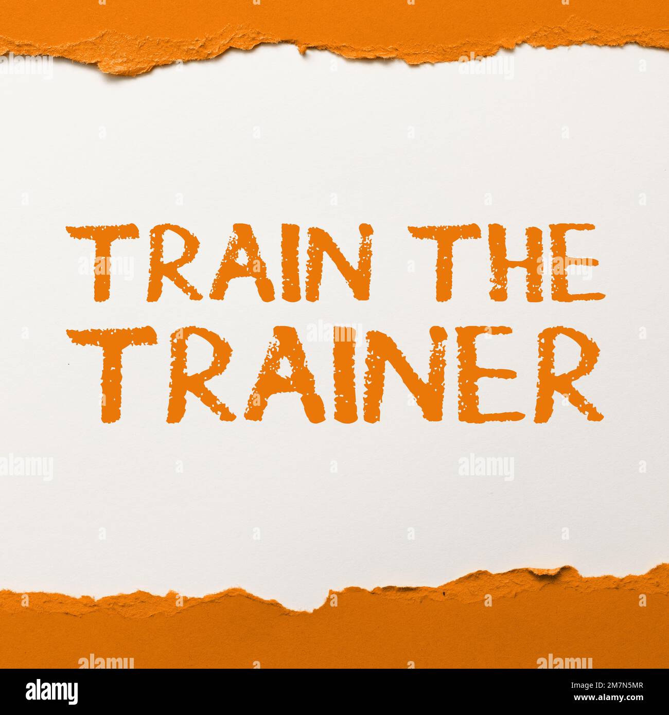 Sign displaying Train The Trainer. Conceptual photo identified to teach ...