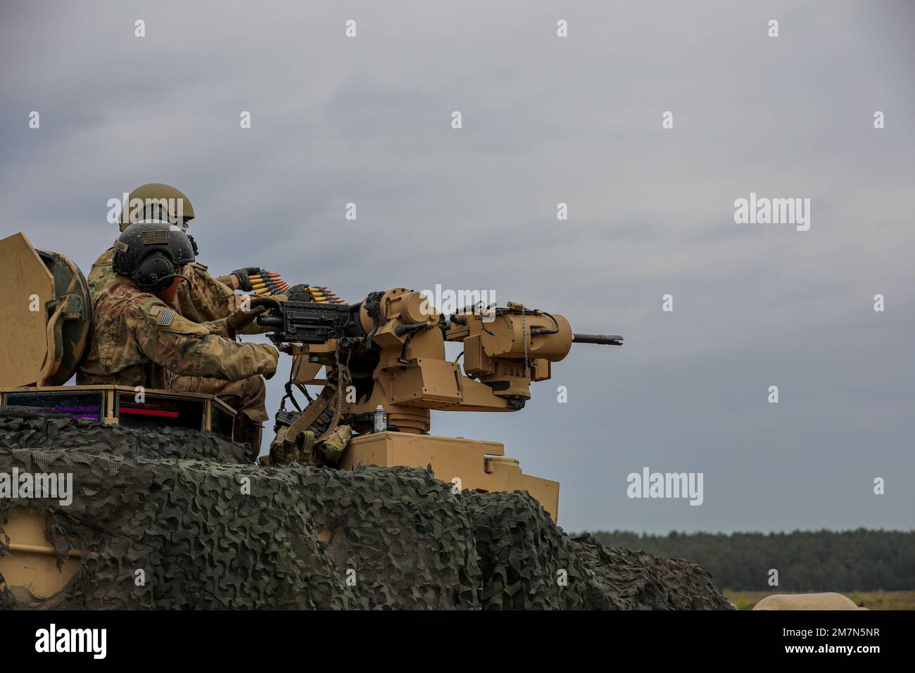 A U.S. Soldier assigned to 4th Squadron, 10th Cavalry Regiment, 3rd ...