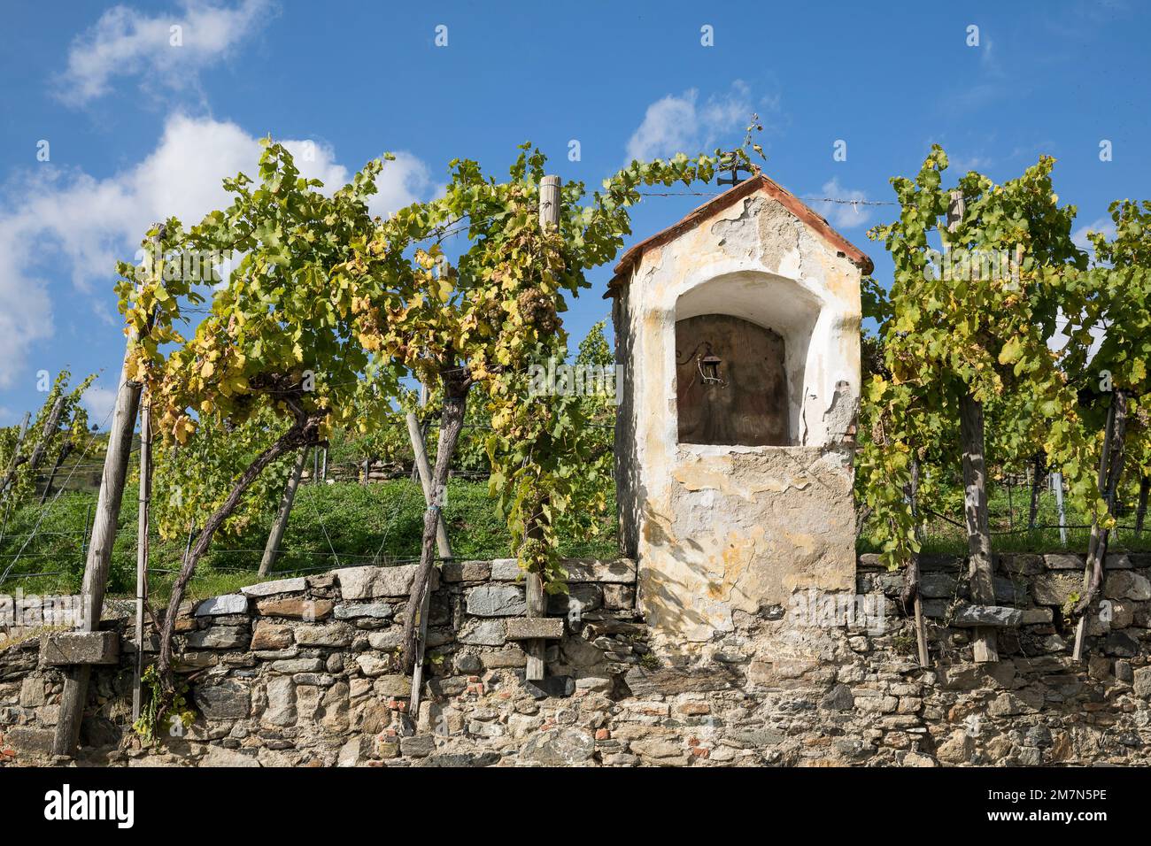 Wayside shrine and dry stone wall hi-res stock photography and images - Alamy