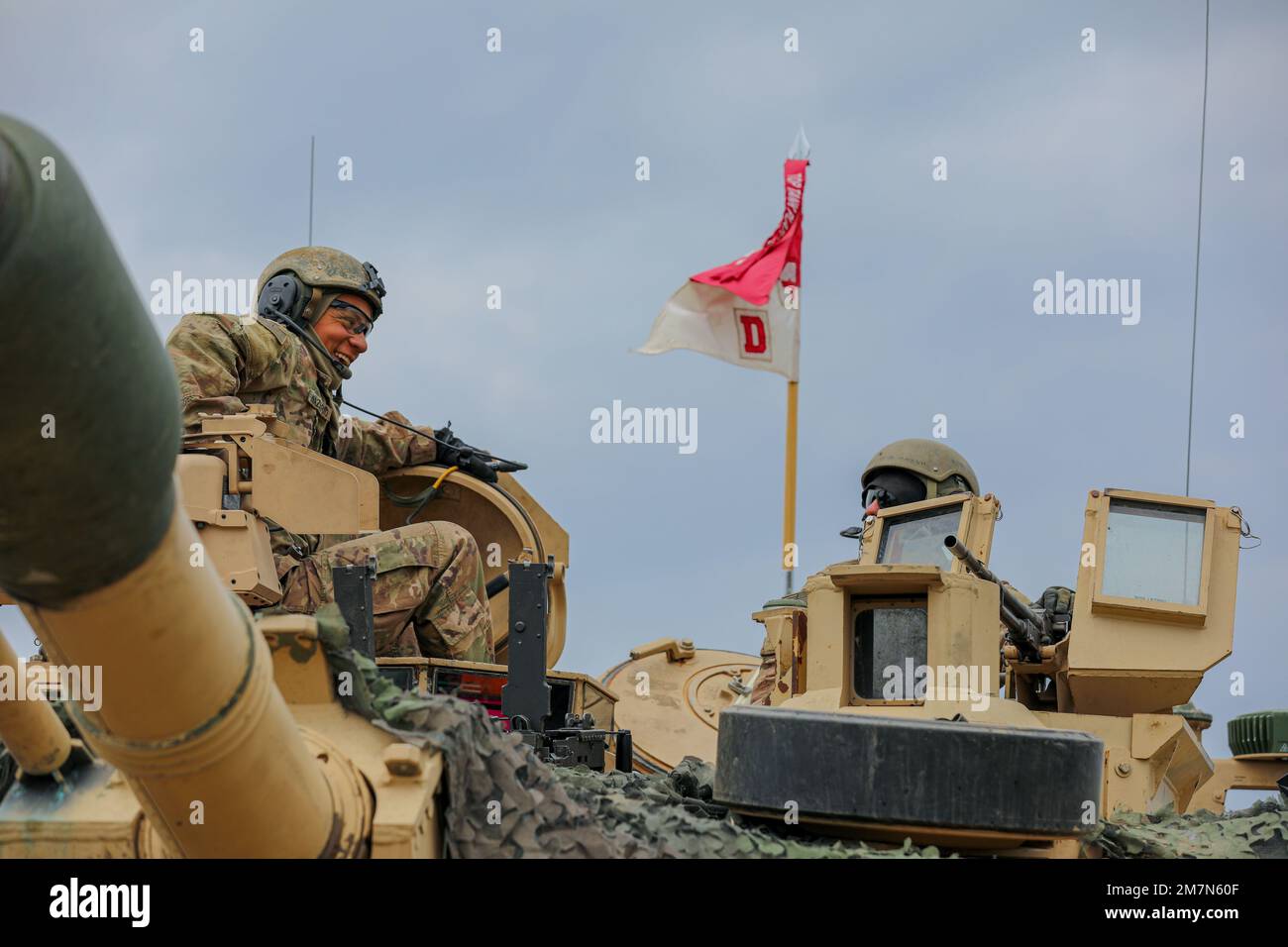 U.S. Army Sgt. 1st Class Montario Nazario assigned to 4th Squadron ...