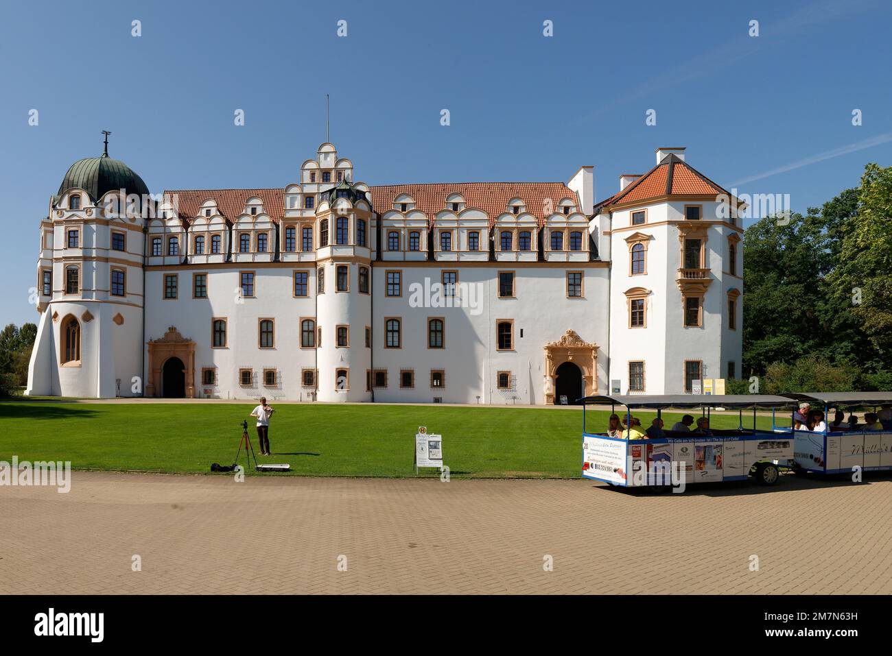 View of ducal castle celle hi-res stock photography and images - Alamy