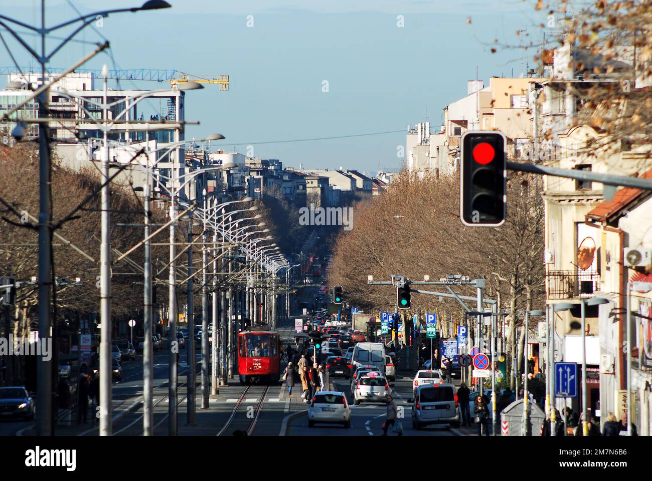 Bulevar aleksandra belgrade hi-res stock photography and images - Alamy