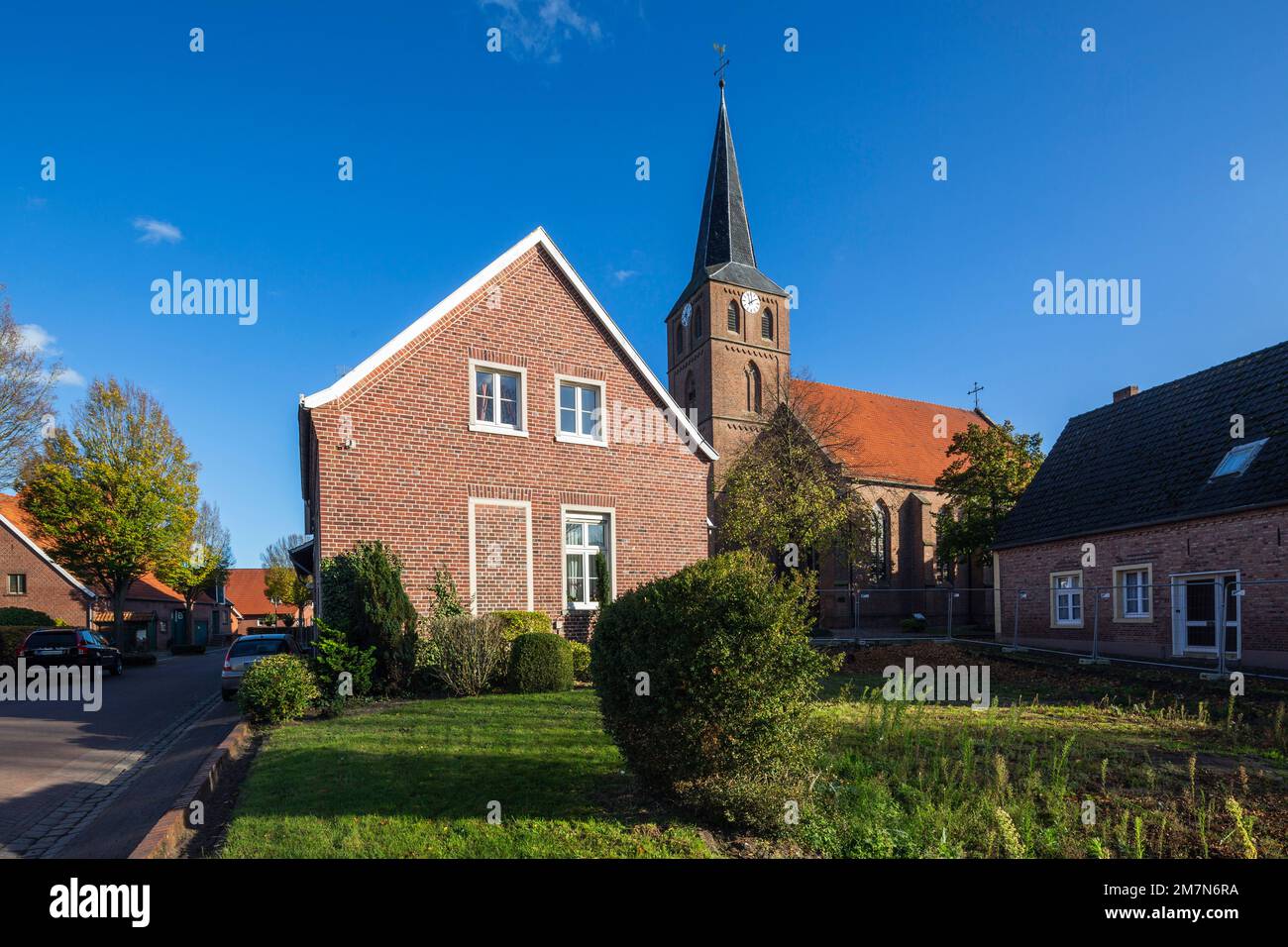 Catholic rectory church of st anthony abbot hi-res stock photography ...