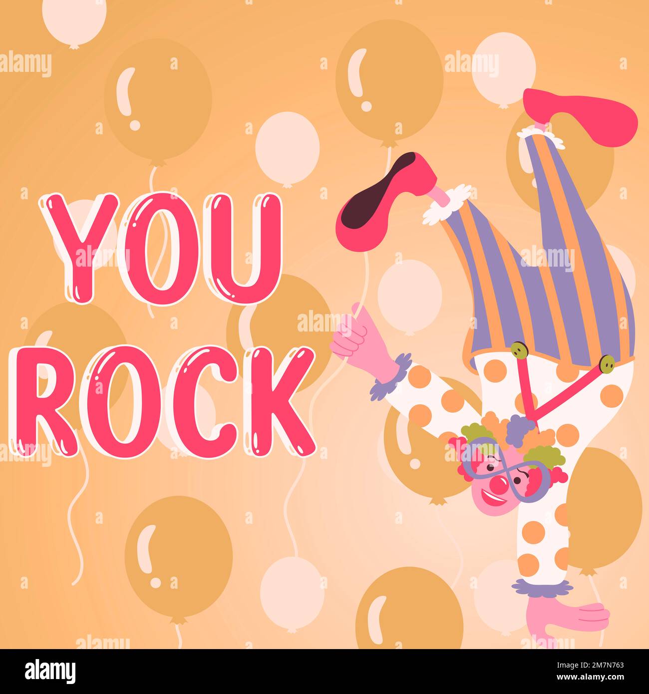 Handwriting text You Rock. Conceptual photo slang phrase of praise or ...