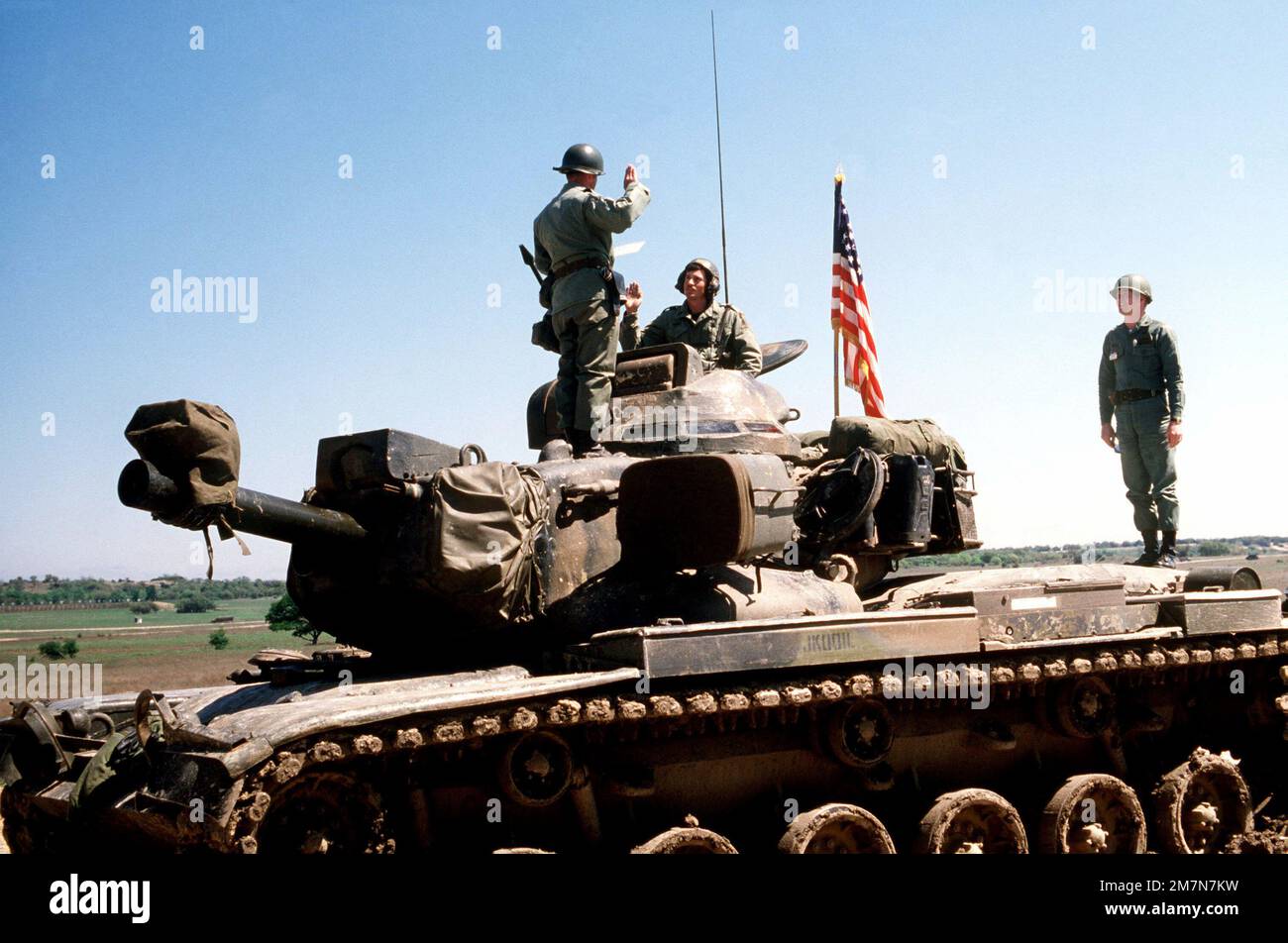 STAFF Sergeant Ronnie Purdue of Company A, 1/67 Armored Battalion, 2nd ...