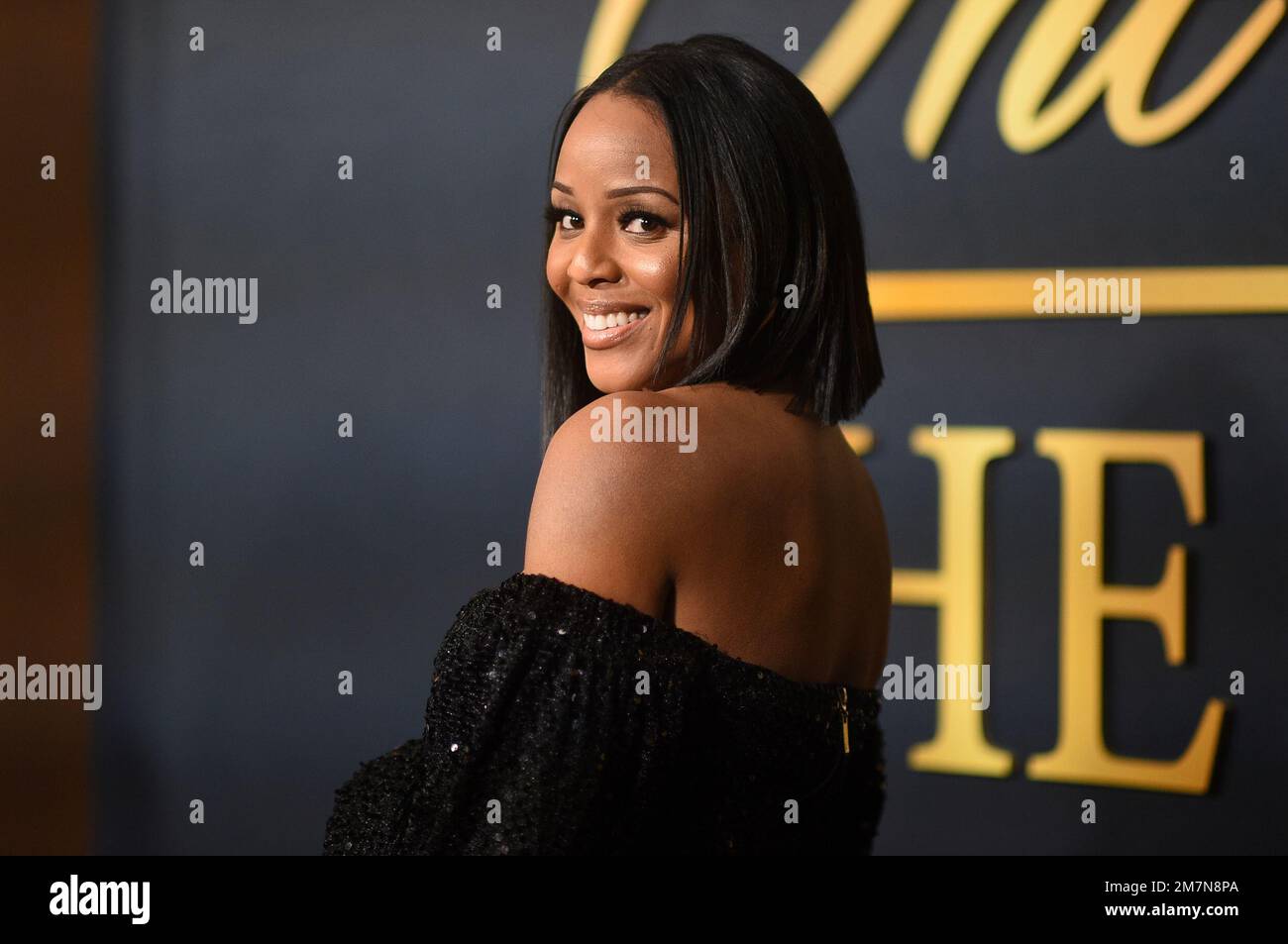 Ashley Rios arrives at the premiere of "The Best Man: The Final ...