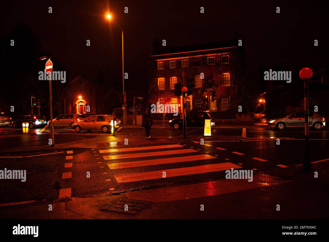 Reading at Night Stock Photo - Alamy