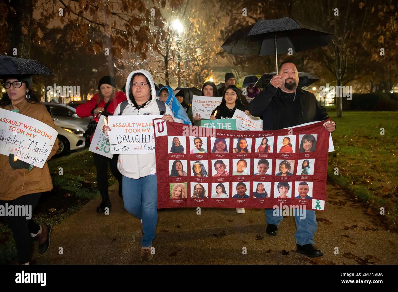 IMAGE DISTRIBUTED FOR MARCH FOURTH - Families of Uvalde victims ...