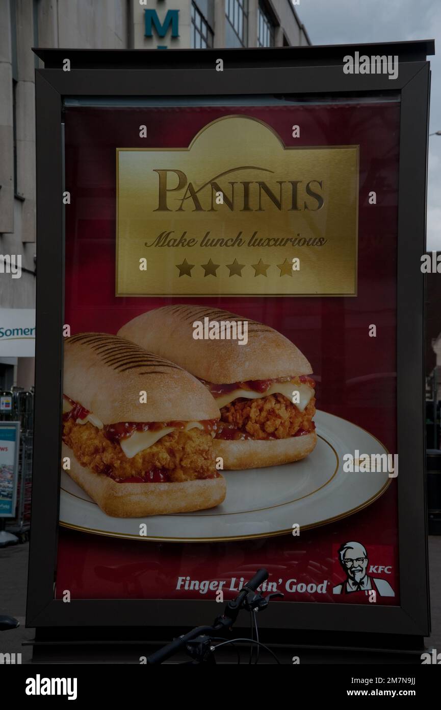 Kfc billboard hi-res stock photography and images - Alamy