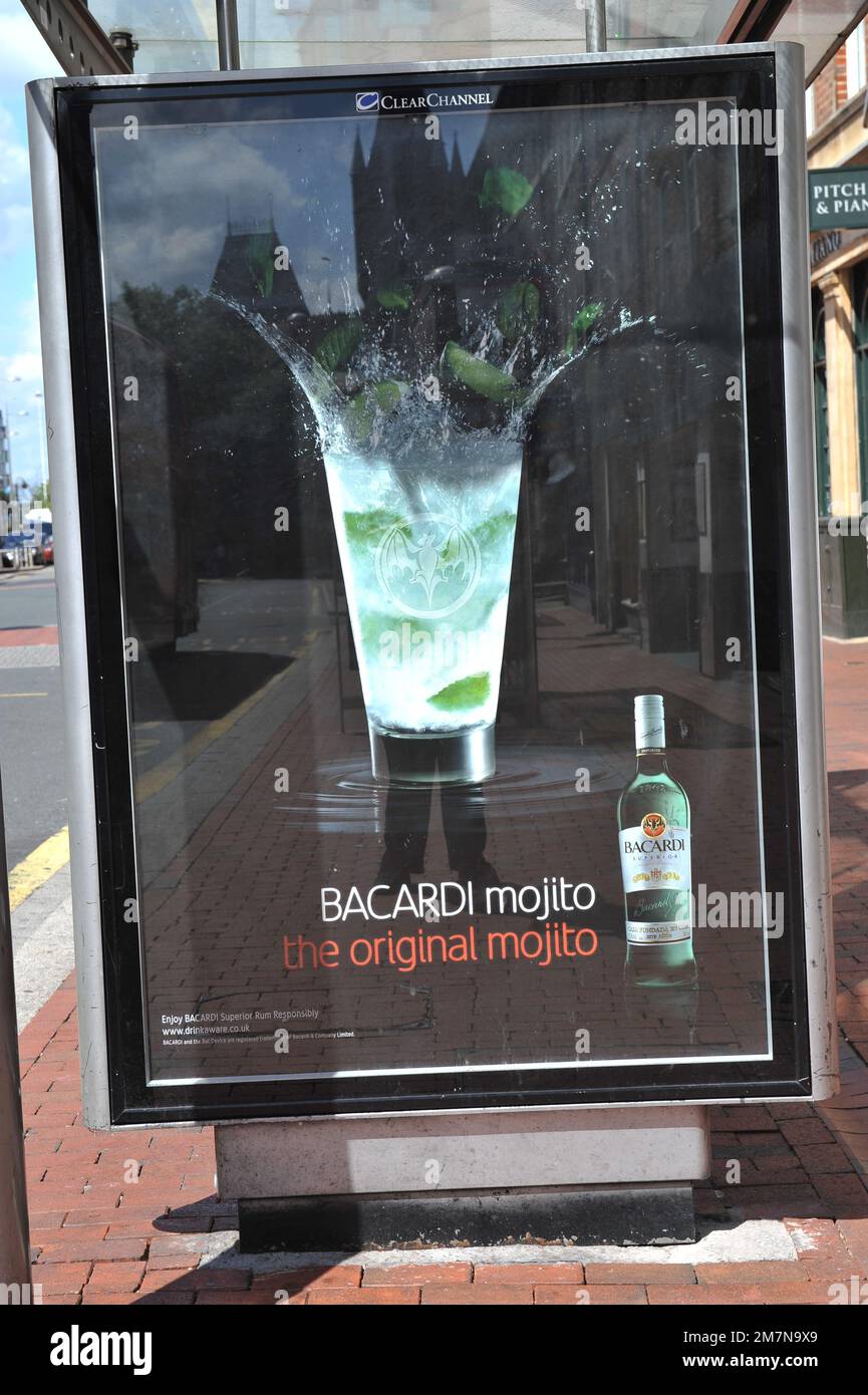 Bacardi advertisement hi-res stock photography and images - Alamy