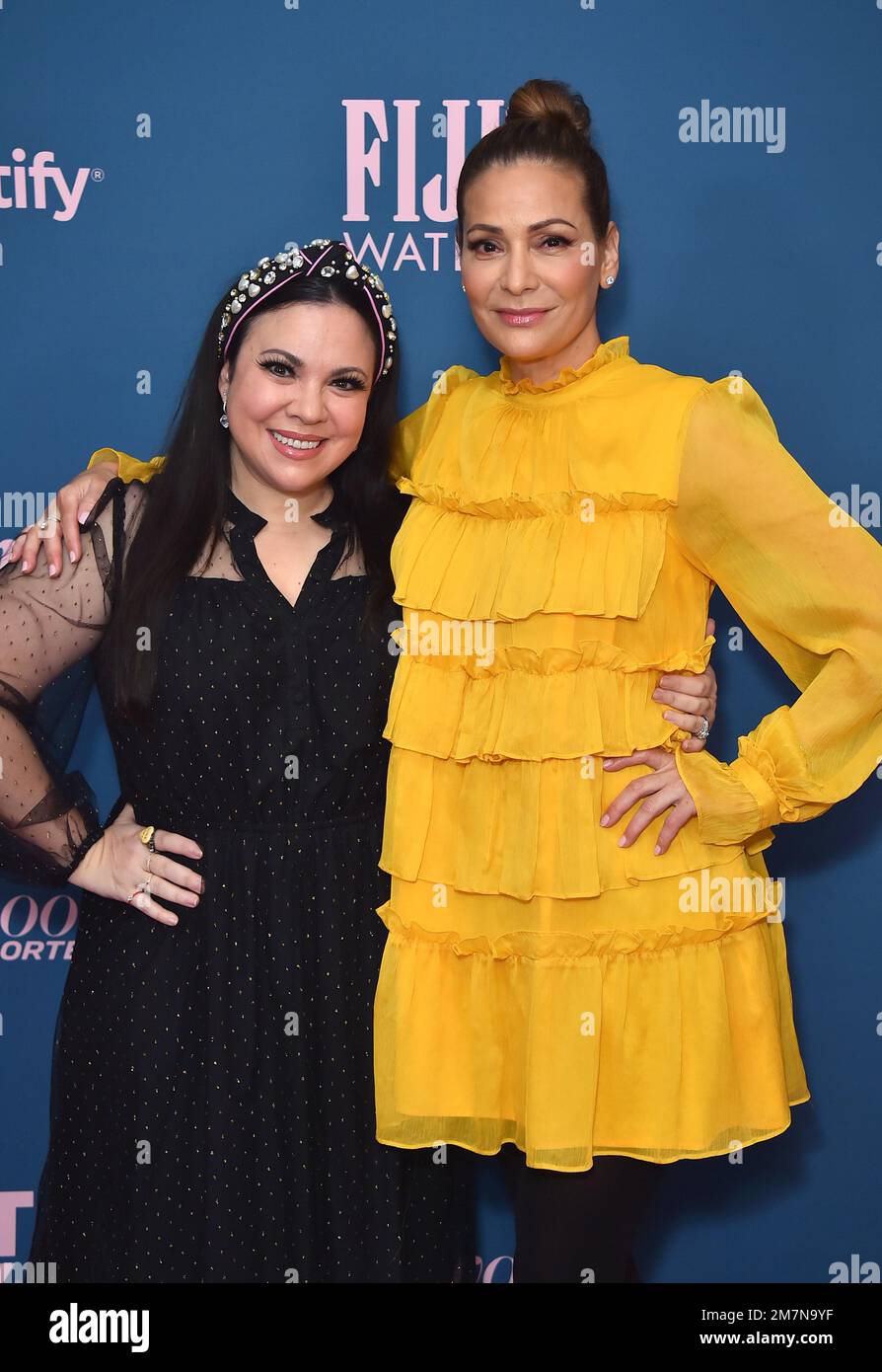 Gloria Calderon Kellett, left, and Constance Marie arrive at The ...