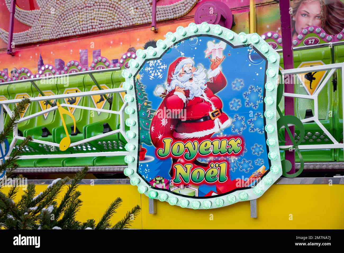 Santa claus ride on hi-res stock photography and images - Alamy