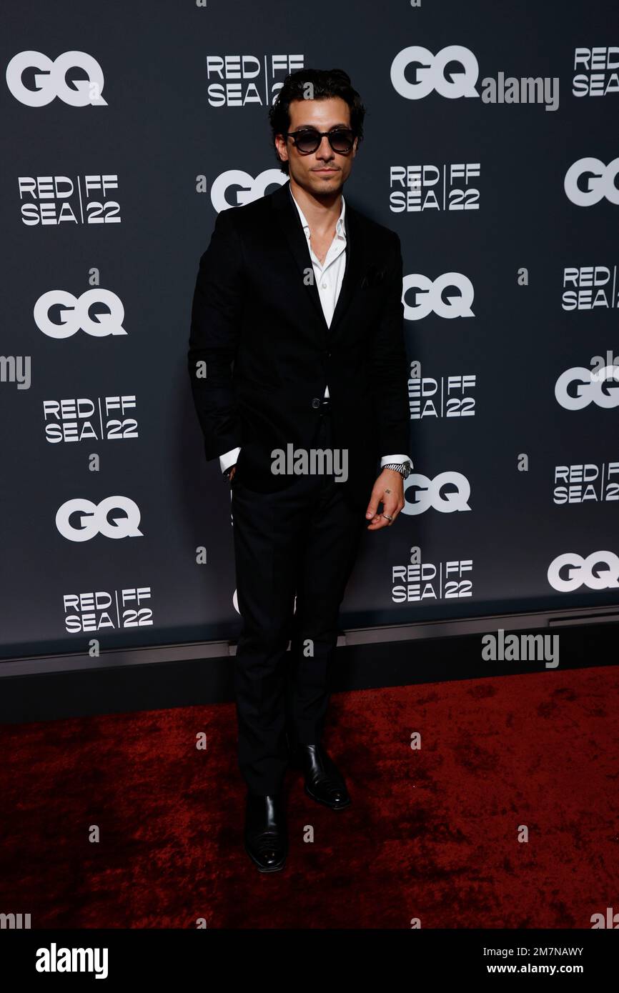 Rob Raco poses for photographs ahead of a GQ dinner at The Red Sea ...