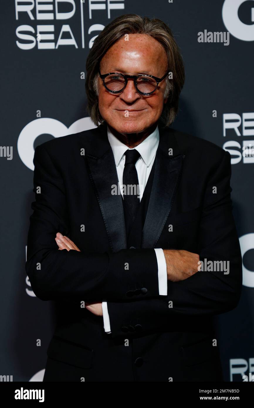 Mohamed Hadid poses for photographs ahead of a GQ dinner at The Red Sea ...