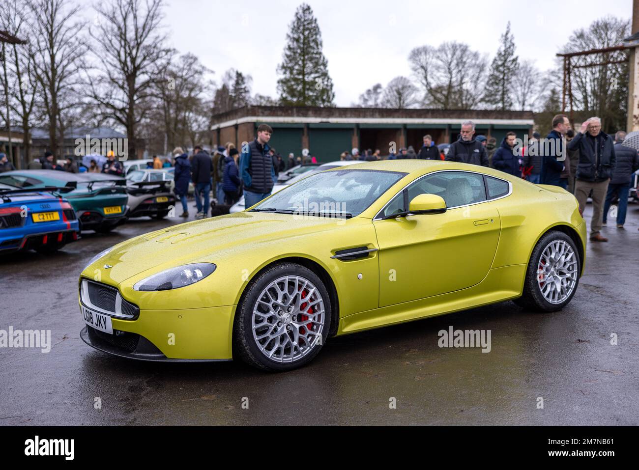 2018 Aston Martin Vantage AMR V12 ‘LG18 JKY’ on display at the January ...