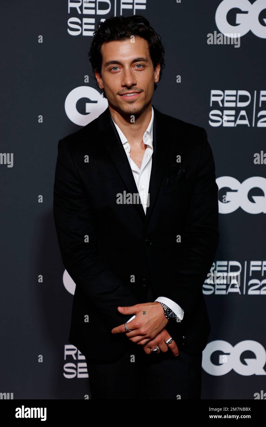Rob Raco poses for photographs ahead of a GQ dinner at The Red Sea ...