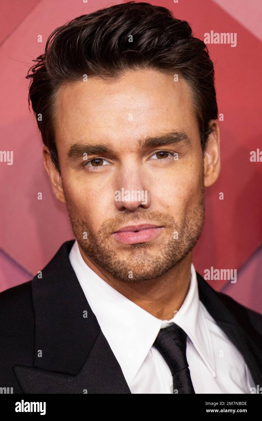 Liam Payne poses for photographers upon arrival at the British Fashion ...