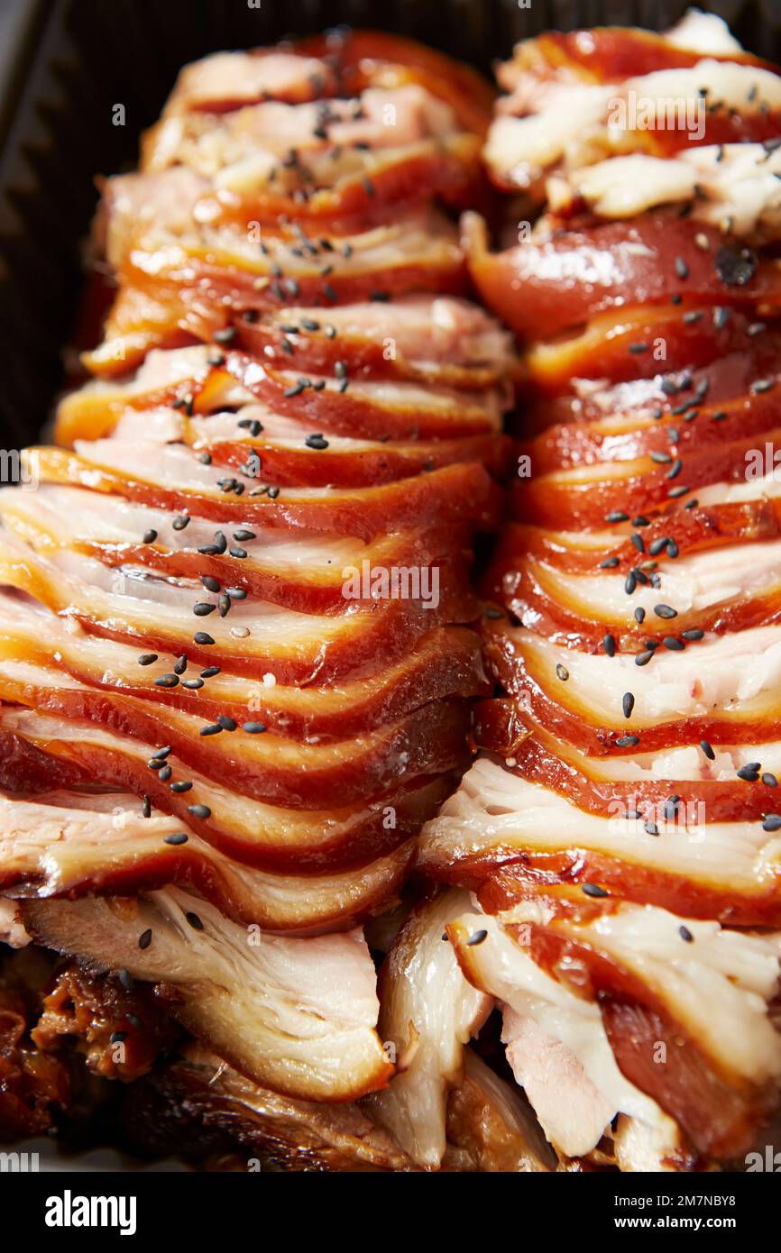 Jokbal, Korean pig trotters dish Stock Photo - Alamy