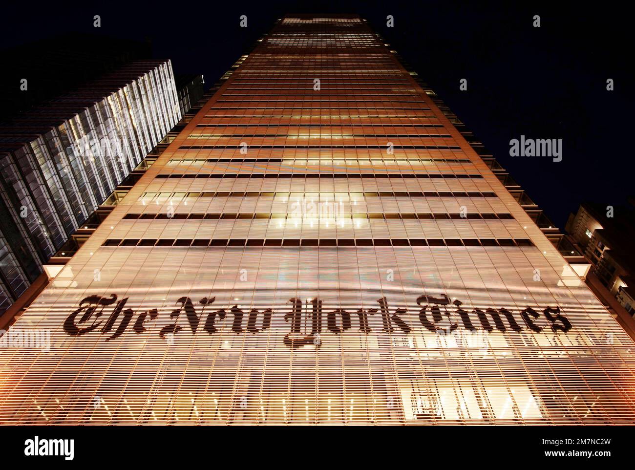 FILE - The New York Times building is shown on Oct. 21, 2009, in New ...