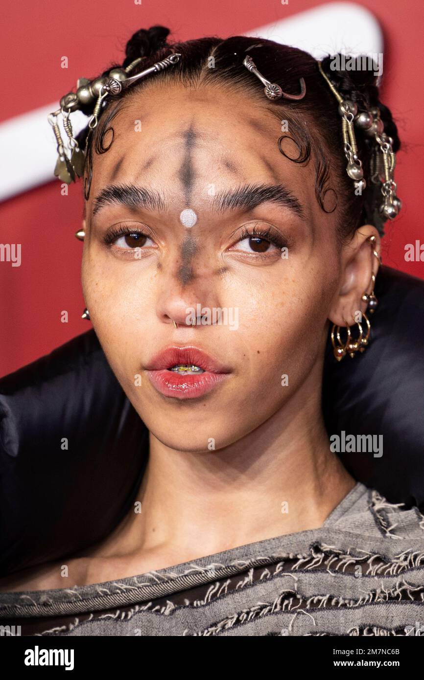 Tahliah Debrett Barnett, known professionally as FKA Twigs, poses for ...