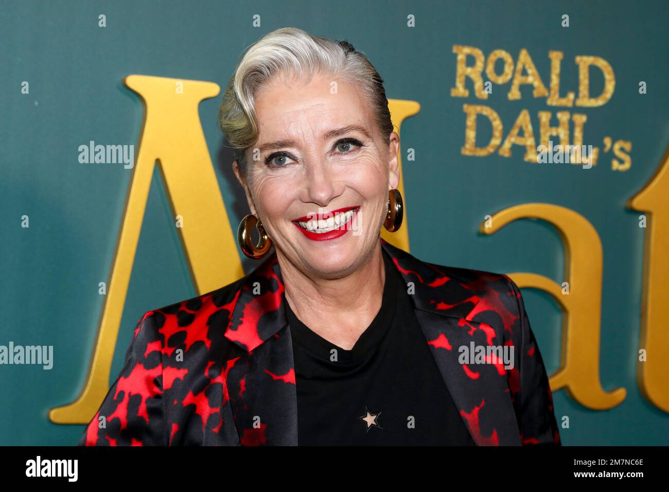 Actor Emma Thompson attends a special screening of Roald Dahl's ...