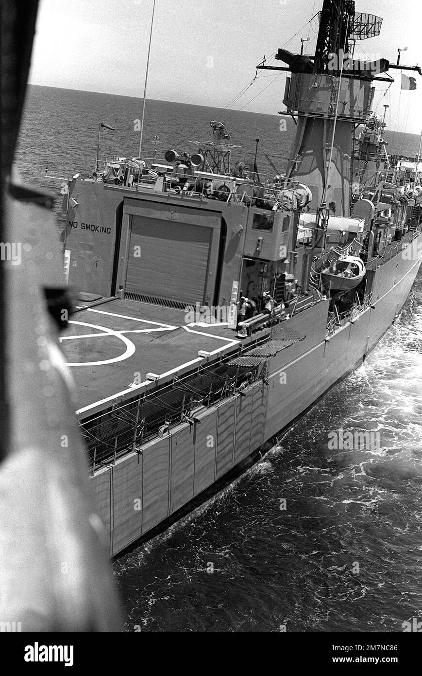 Flight deck operation uss Black and White Stock Photos & Images - Alamy