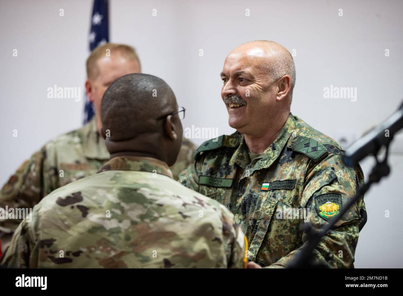 Maj. Gen. Mihail Dimitrov Popov, commander of the Bulgarian Land Forces ...