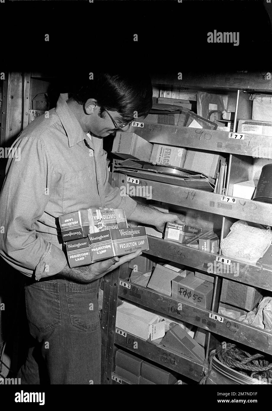 Inventory checks Black and White Stock Photos & Images - Alamy