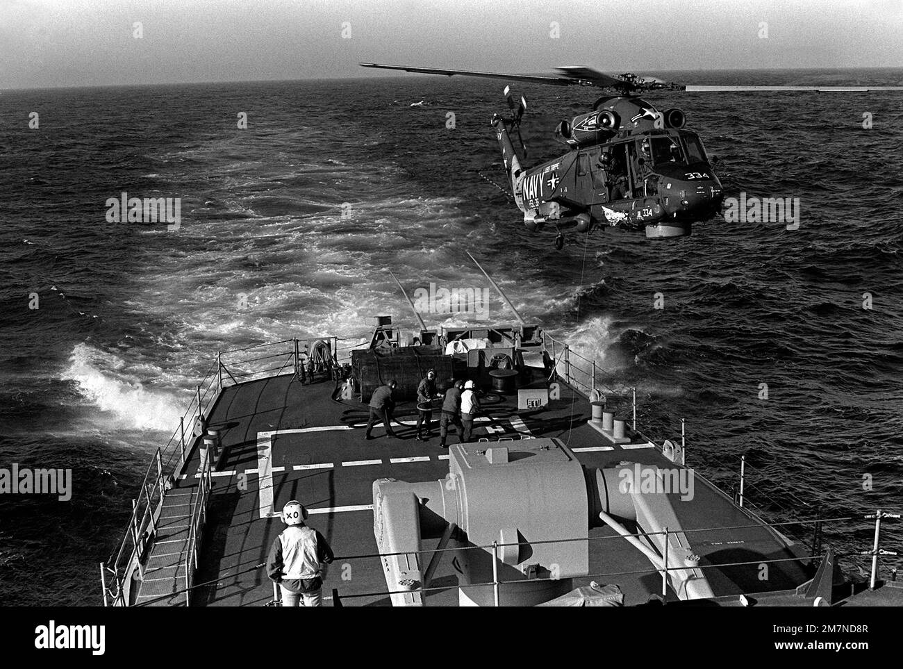 An SH-2F Seasprite light airborne multi-purpose system (LAMPS ...