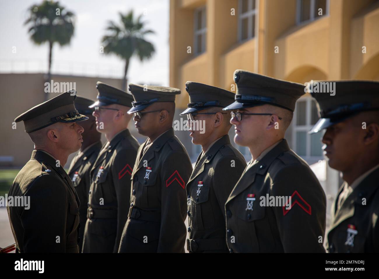 U.S. Marine Corps Lt. Col. Daniel R. Meyers, 2nd Recruit Training ...