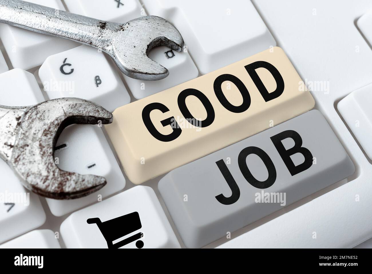 Conceptual display Good Job. Business showcase encourage someone for ...