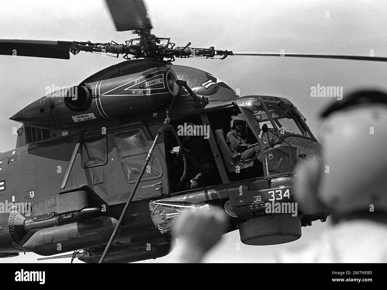 An SH-2F Seasprite light airborne multi-purpose system (LAMPS ...