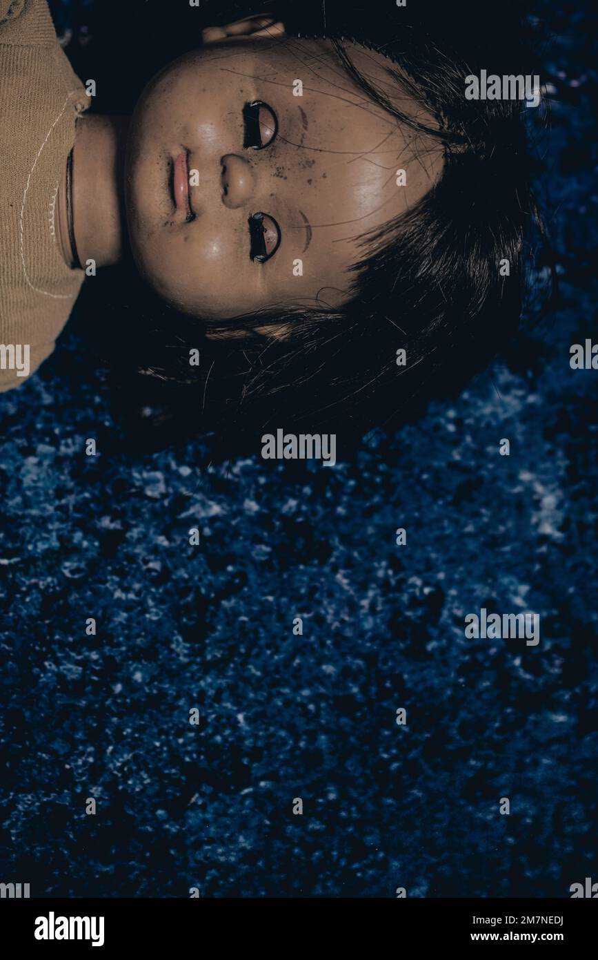 Close up worn out doll Stock Photo - Alamy