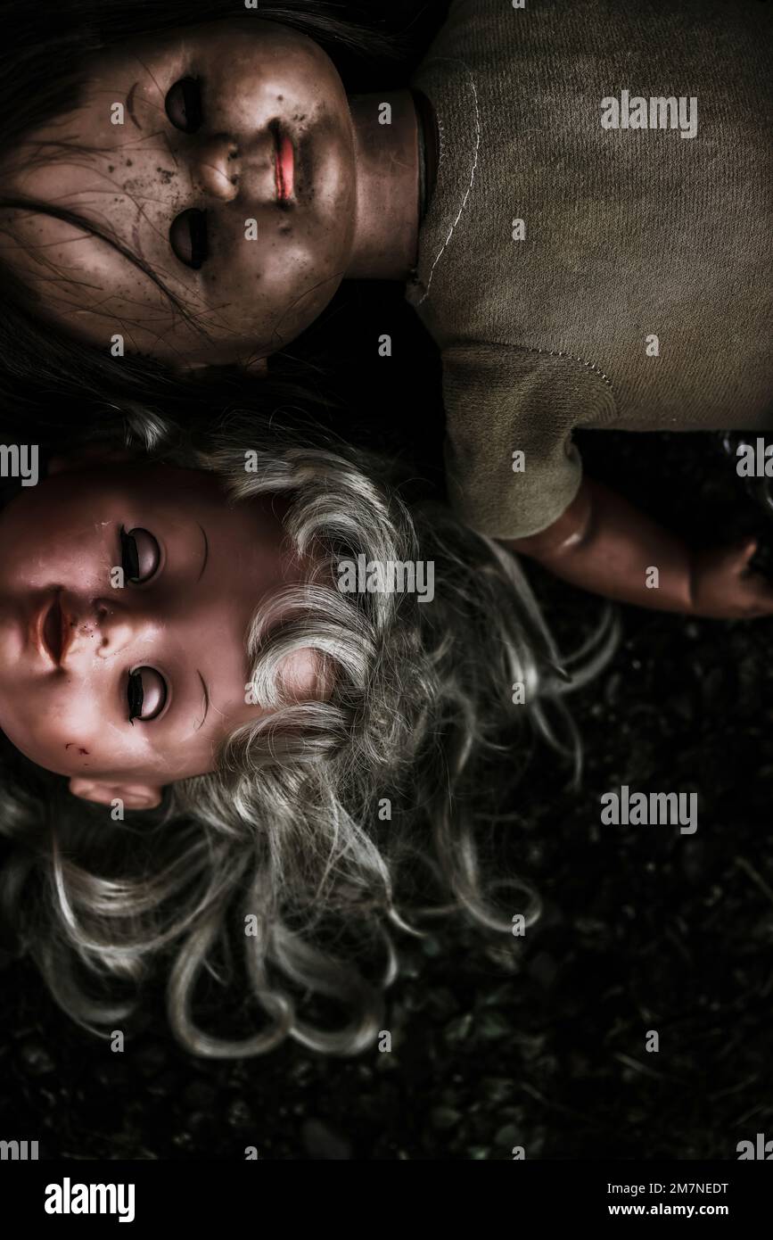 Two dolls curly hair hi-res stock photography and images - Alamy