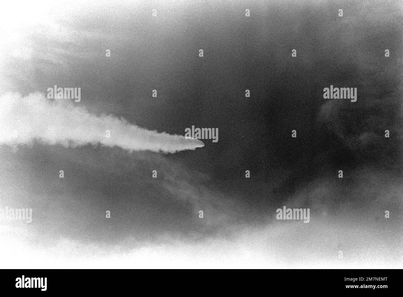 Missile launch sea Black and White Stock Photos & Images - Alamy