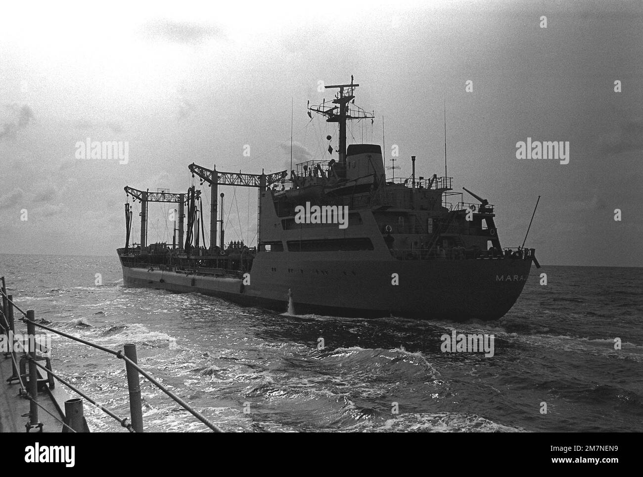 Port refueling operations Black and White Stock Photos & Images - Alamy