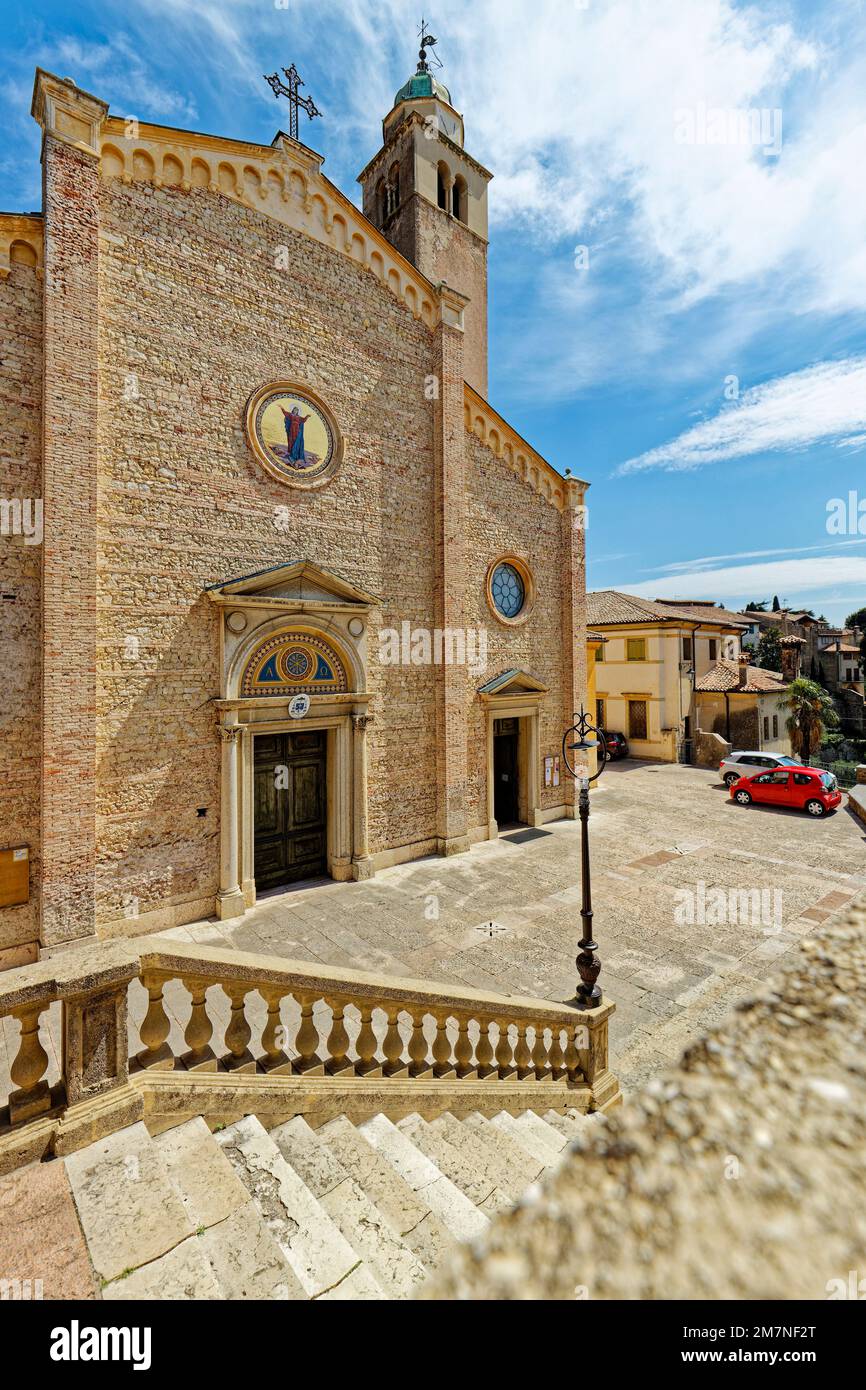 Facade of the Cathedral "Cattedrale di S. Maria Assunta in the northern ...