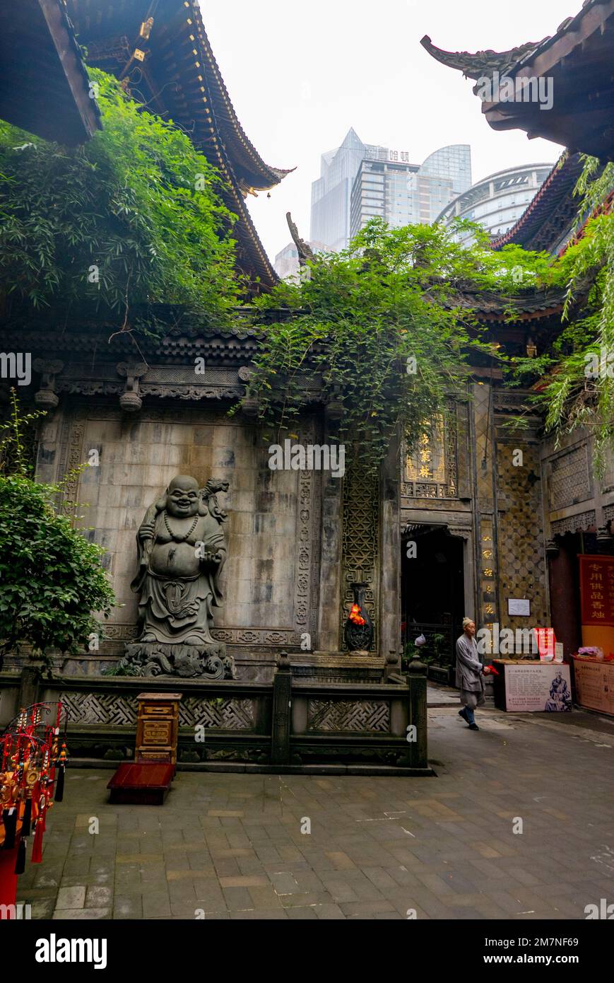 Arhat Temple, Louhan Temple, Chongquin, China Stock Photo - Alamy