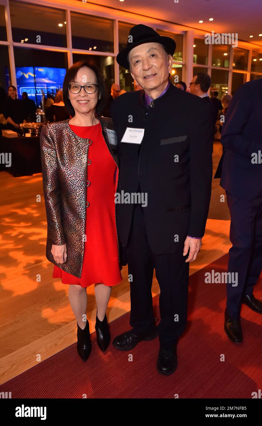 James Hong, right, and Susan Hong are seen at The Interviews 25th ...