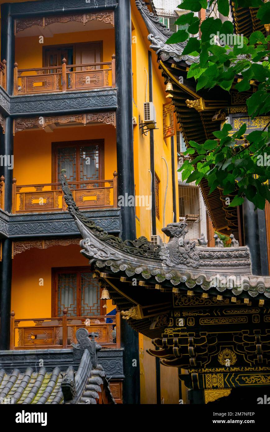 Arhat Temple, Louhan Temple, Chongquin, China Stock Photo - Alamy
