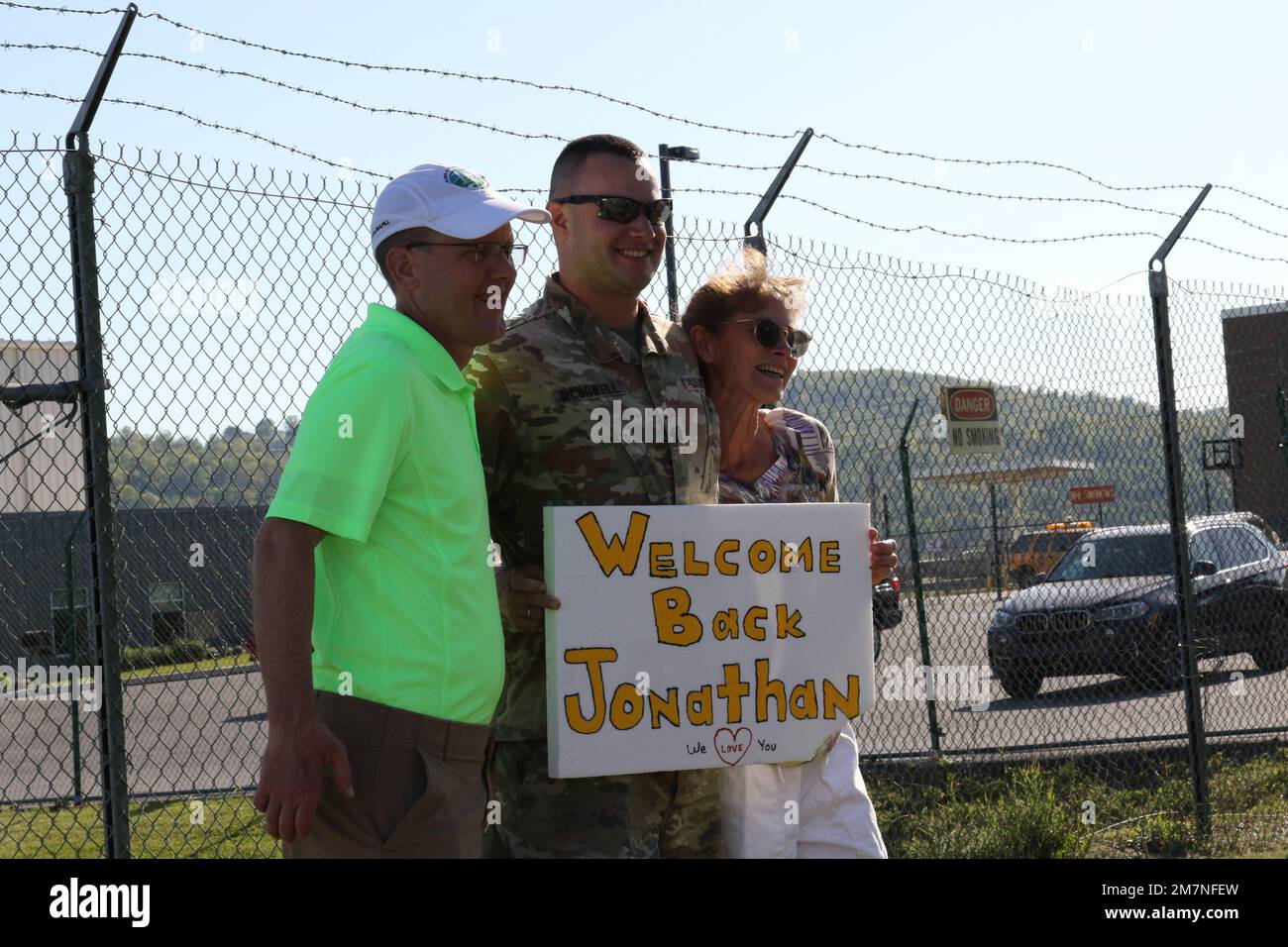 U.S. Soldiers with 1st Squadron, 104th Cavalry Regiment, 2nd Infantry ...