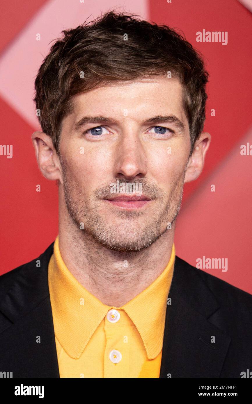 Gwilym Lee poses for photographers upon arrival at the British Fashion ...