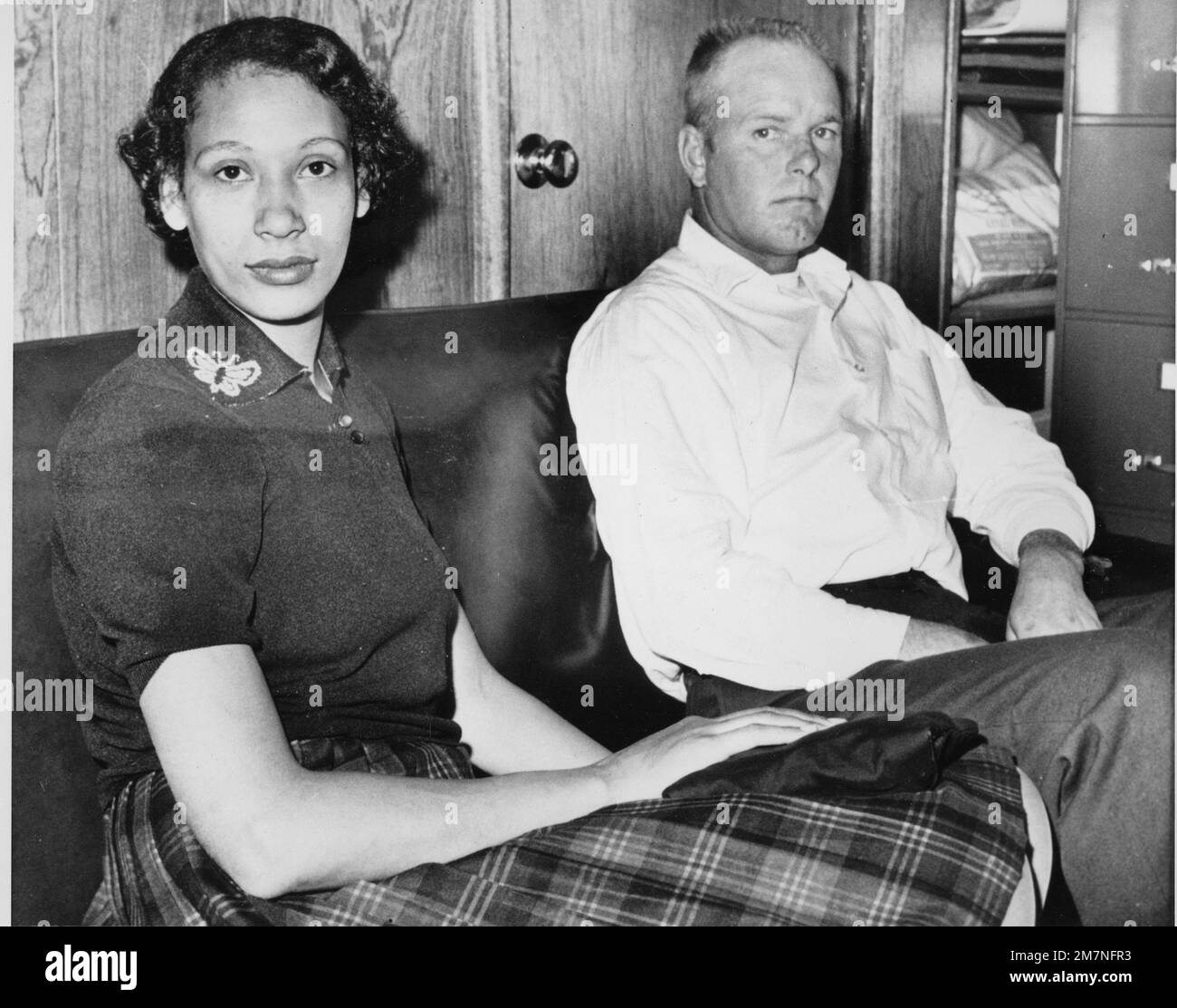 FILE - Mildred Loving and her husband Richard P Loving are seen on Jan ...