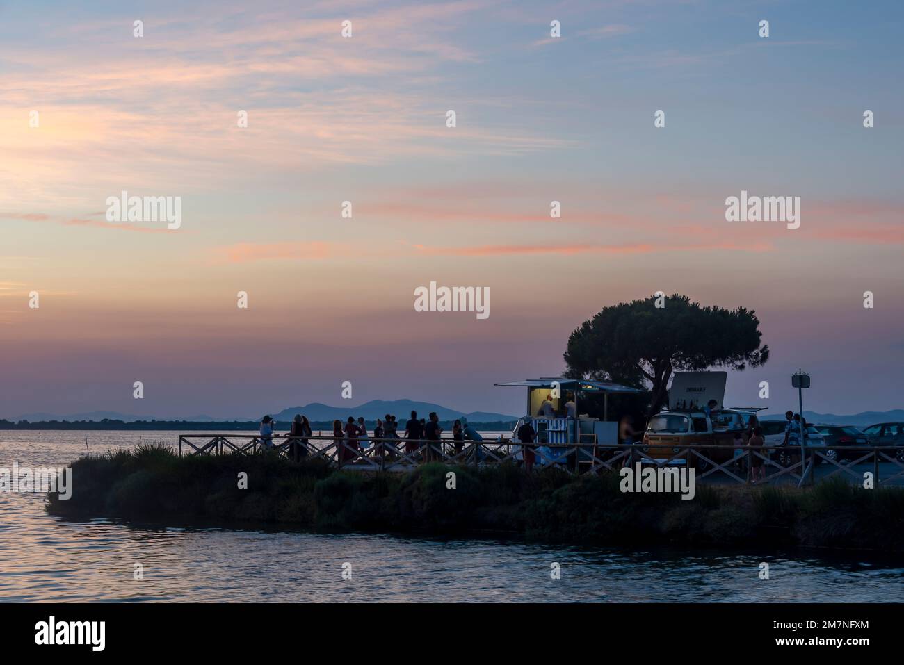 Mone argentario hi-res stock photography and images - Alamy