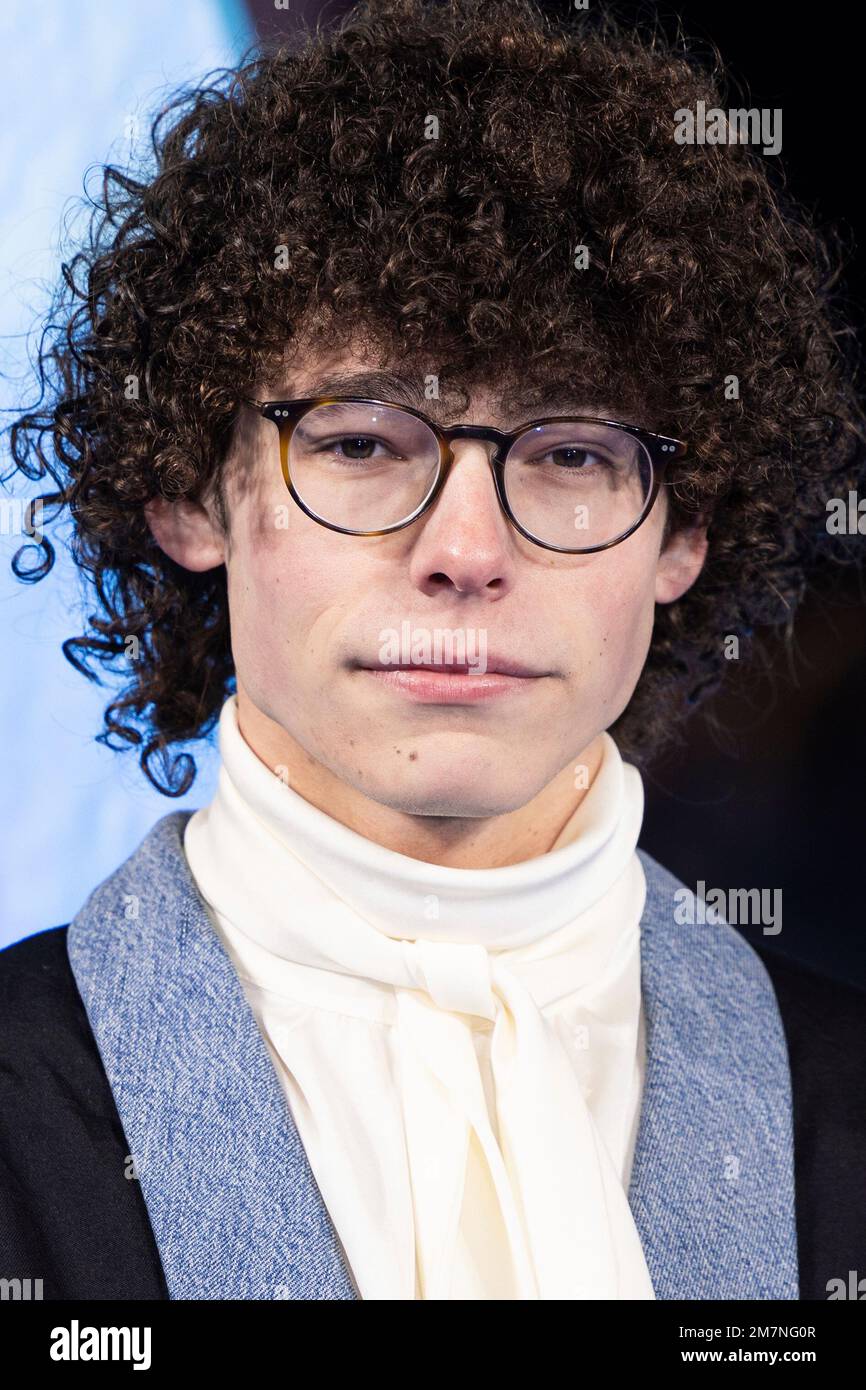 Reece Feldman poses for photographers upon arrival at the World ...