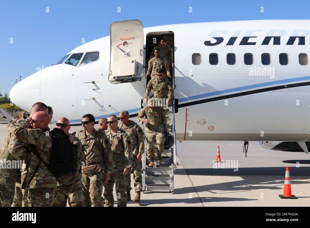 U.S. Soldiers with 1st Squadron, 104th Cavalry Regiment, 2nd Infantry ...